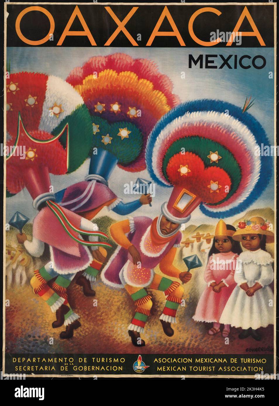 Mexican vintage dancers hi-res stock photography and images - Alamy