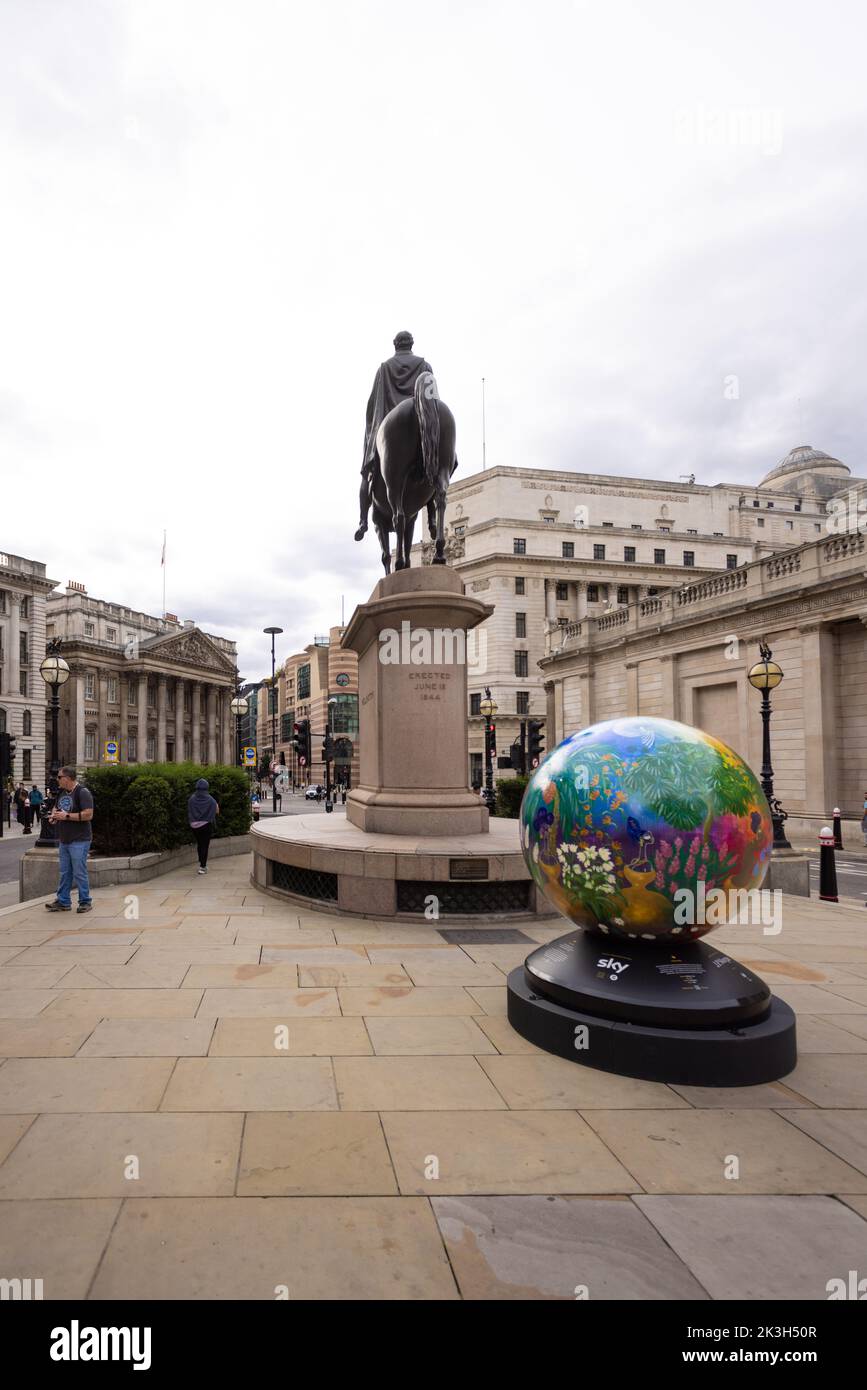 London Bank of England and Royal Exchange Stock Photo - Alamy