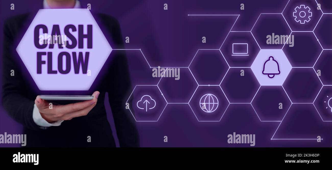 Inspiration showing sign Cash Flow. Business approach Movement of the ... Inspiration showing sign Cash Flow. Business approach Movement of the ...