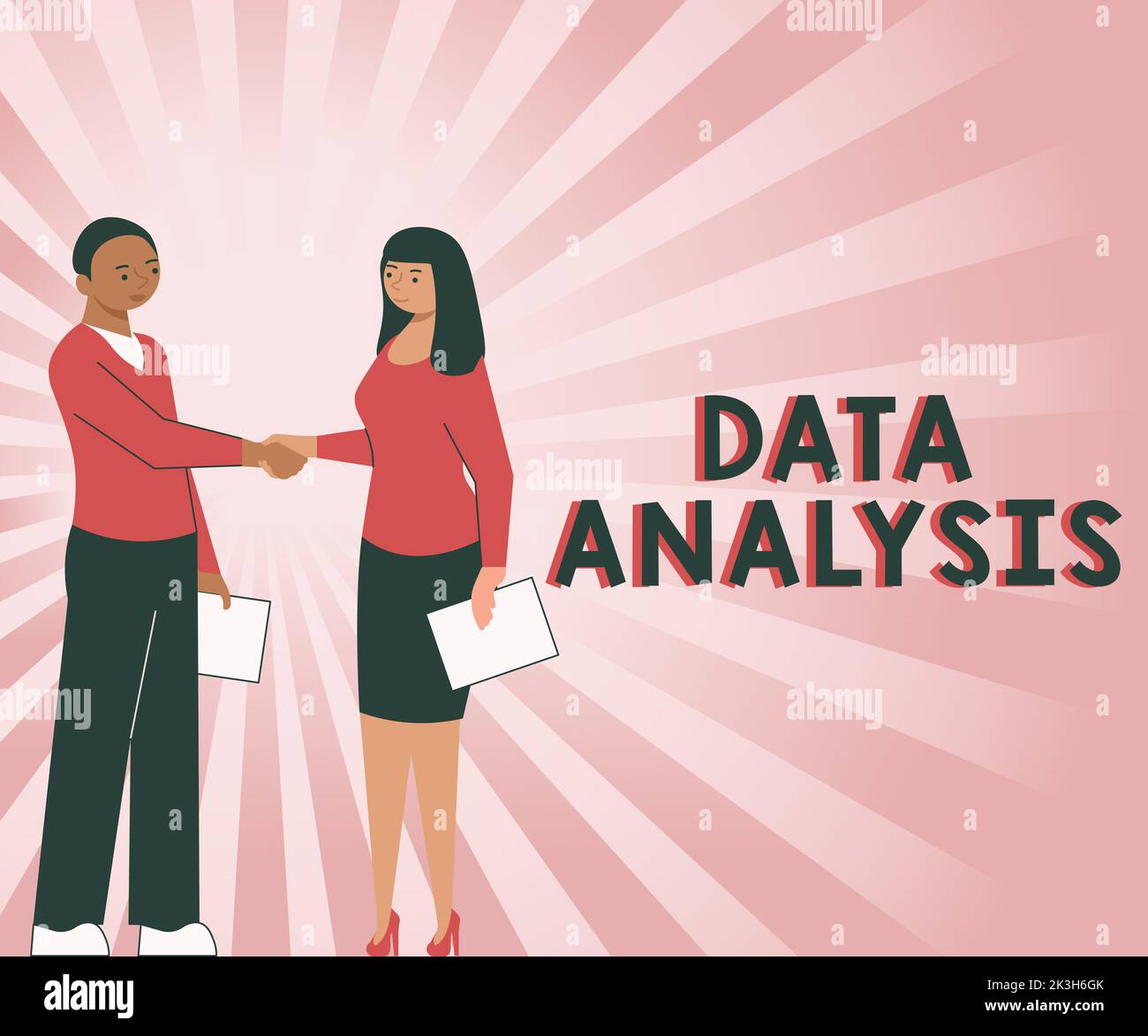 Conceptual display Data Analysis. Business approach Translate numbers to Analytical Conclusion ...