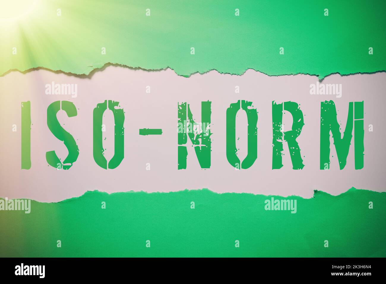 Text caption presenting Iso Norm. Concept meaning An accepted standard ...