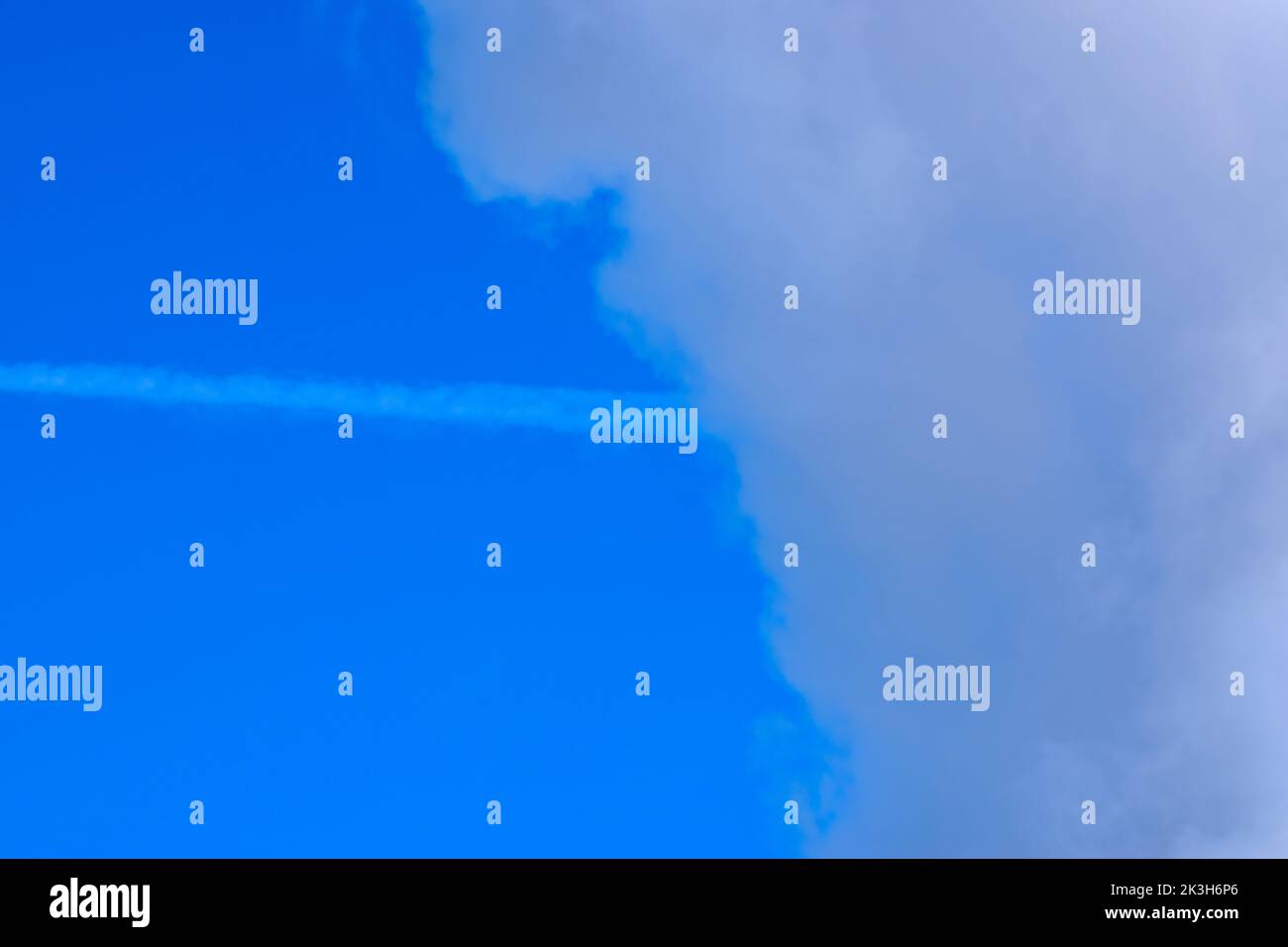 Blue Sky And Clouds Background At Amsterdam The Netherlands 21-9-2022 ...