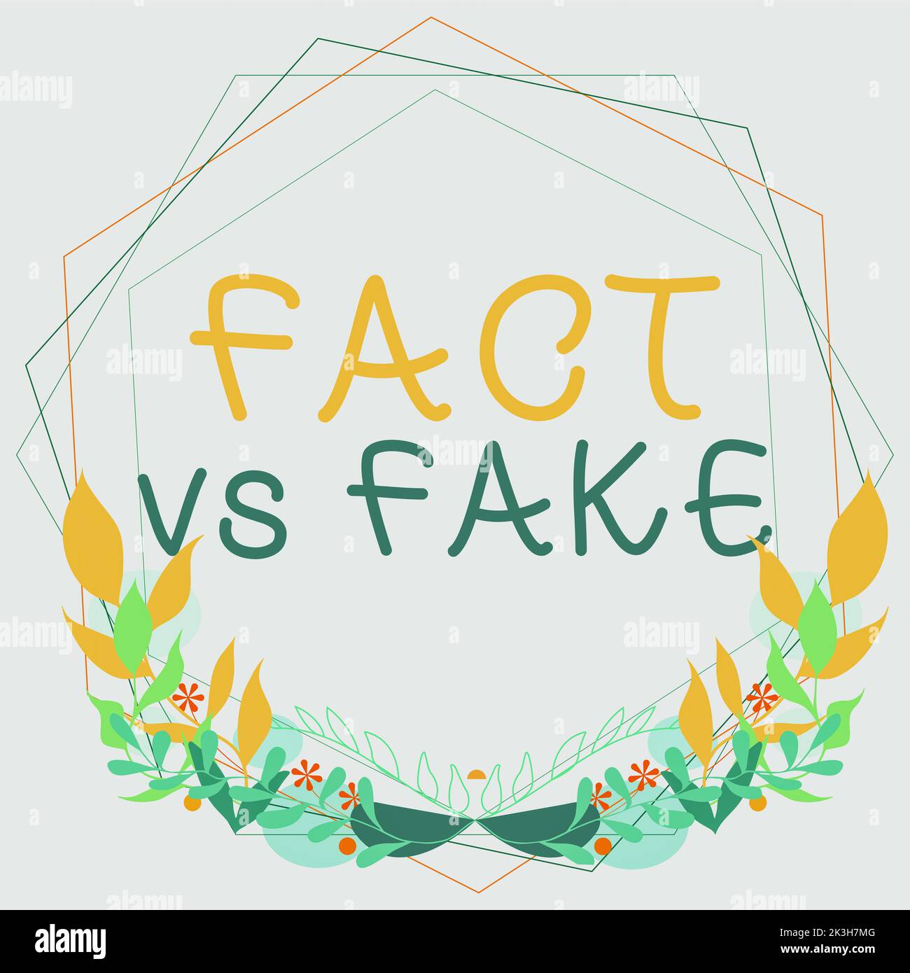 Inspiration showing sign Fact Vs Fake. Conceptual photo Rivalry or ...