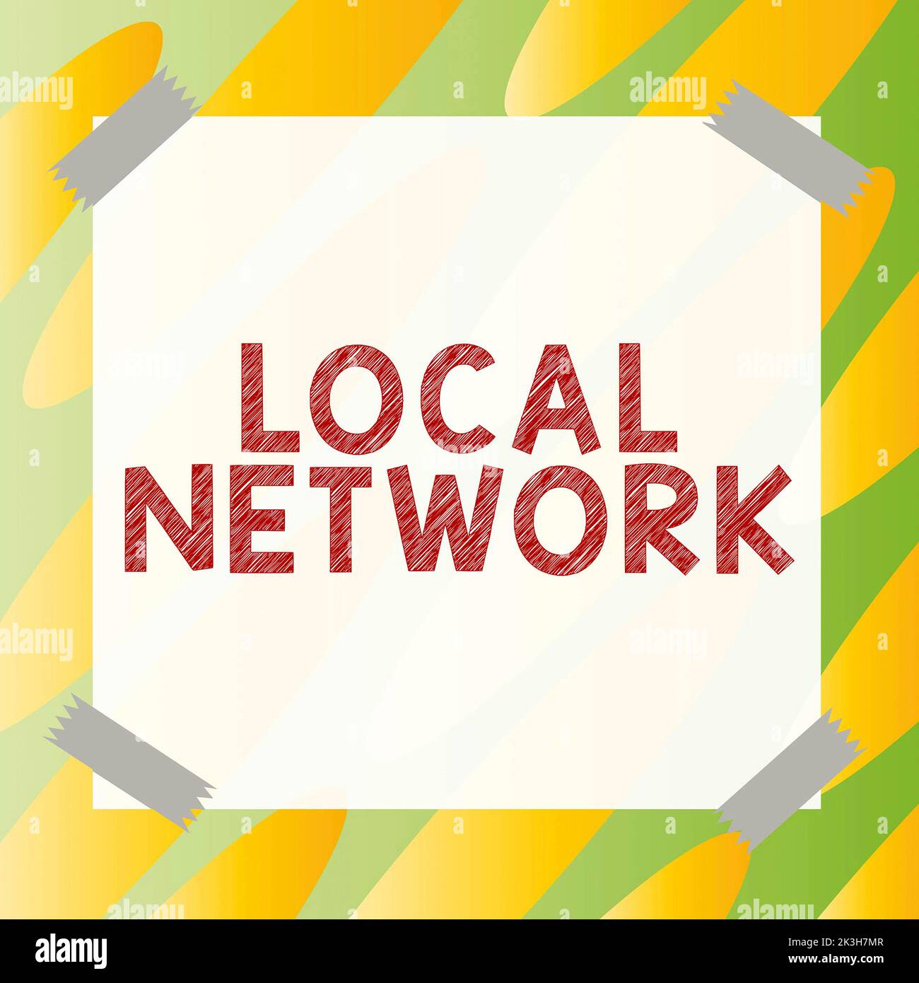 Writing displaying text Local Network. Business approach Intranet LAN ...