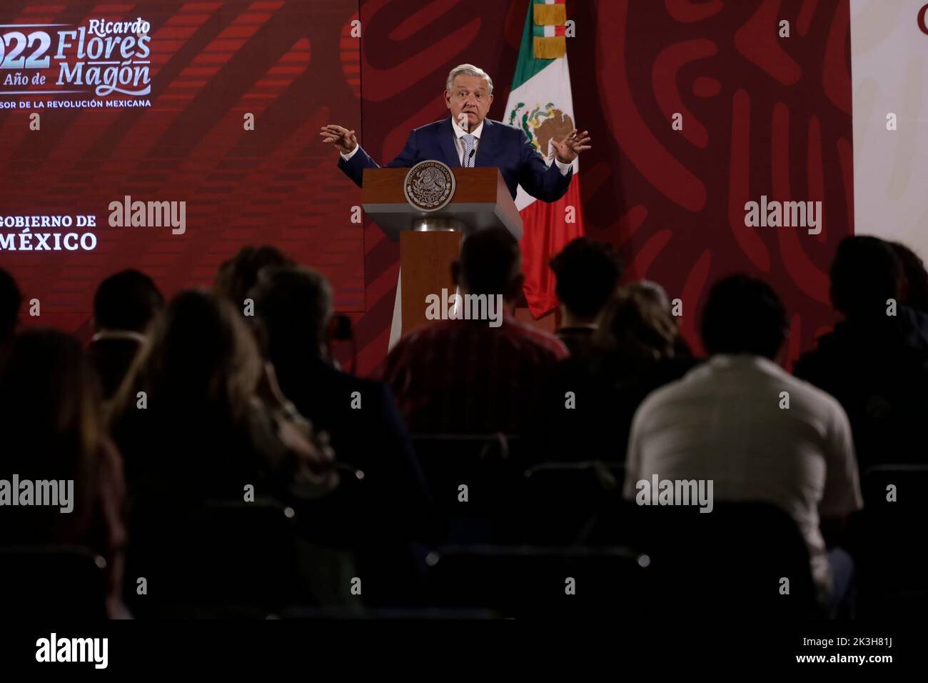 Non Exclusive: September 26, 2022, Mexico City, Mexico: Mexican ...
