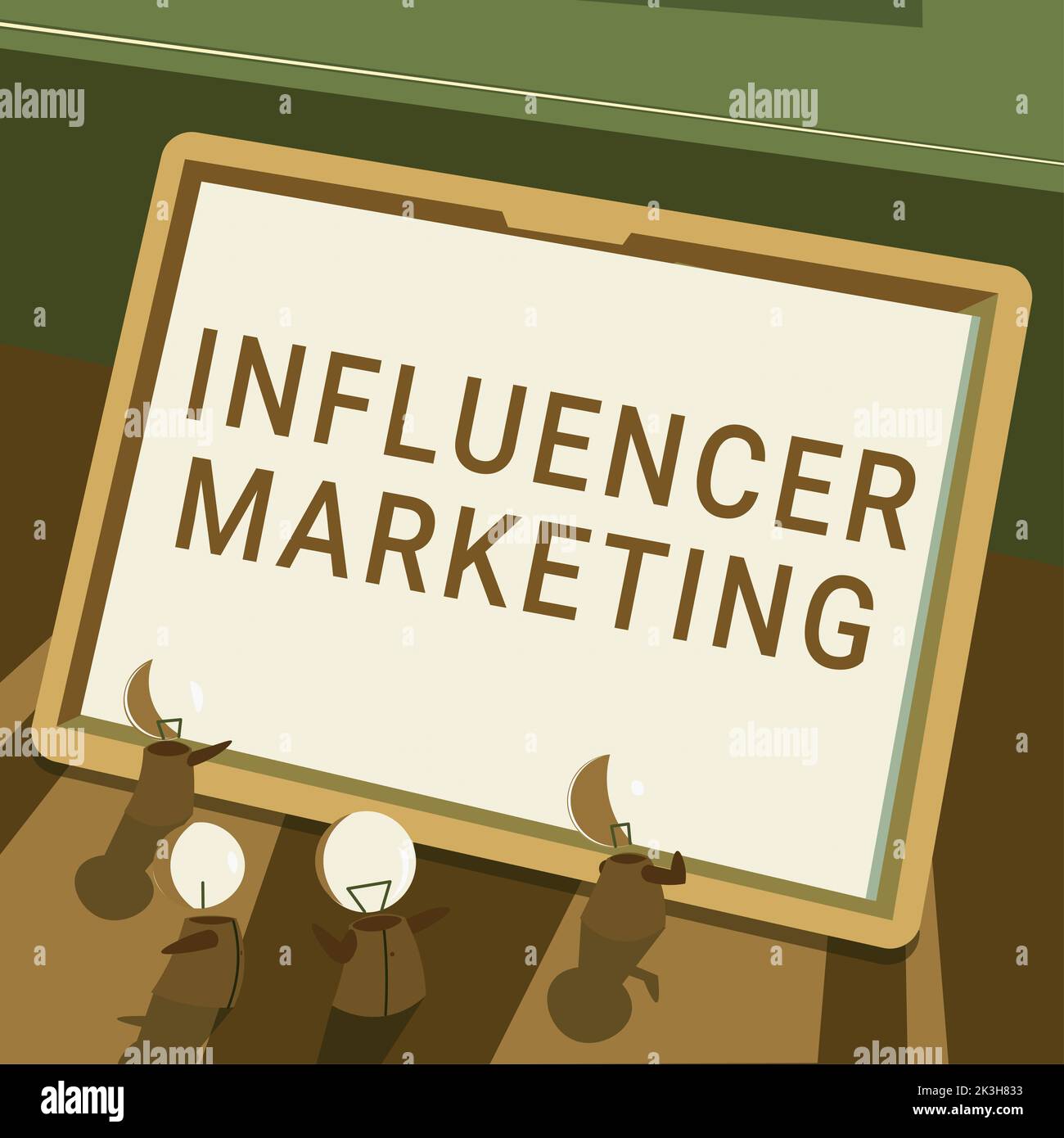 Hand writing sign Influencer Marketing. Business approach Endorser who ...