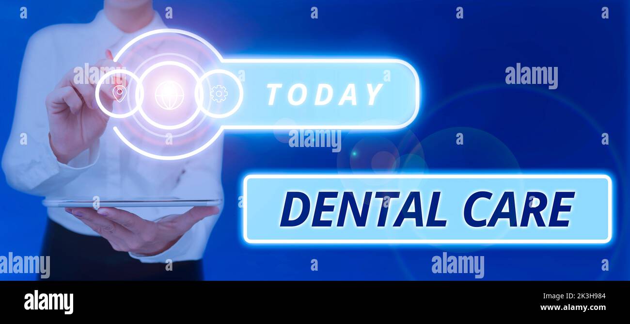 Conceptual display Dental Care, Business showcase maintenance of ... Conceptual display Dental Care, Business showcase maintenance of ...