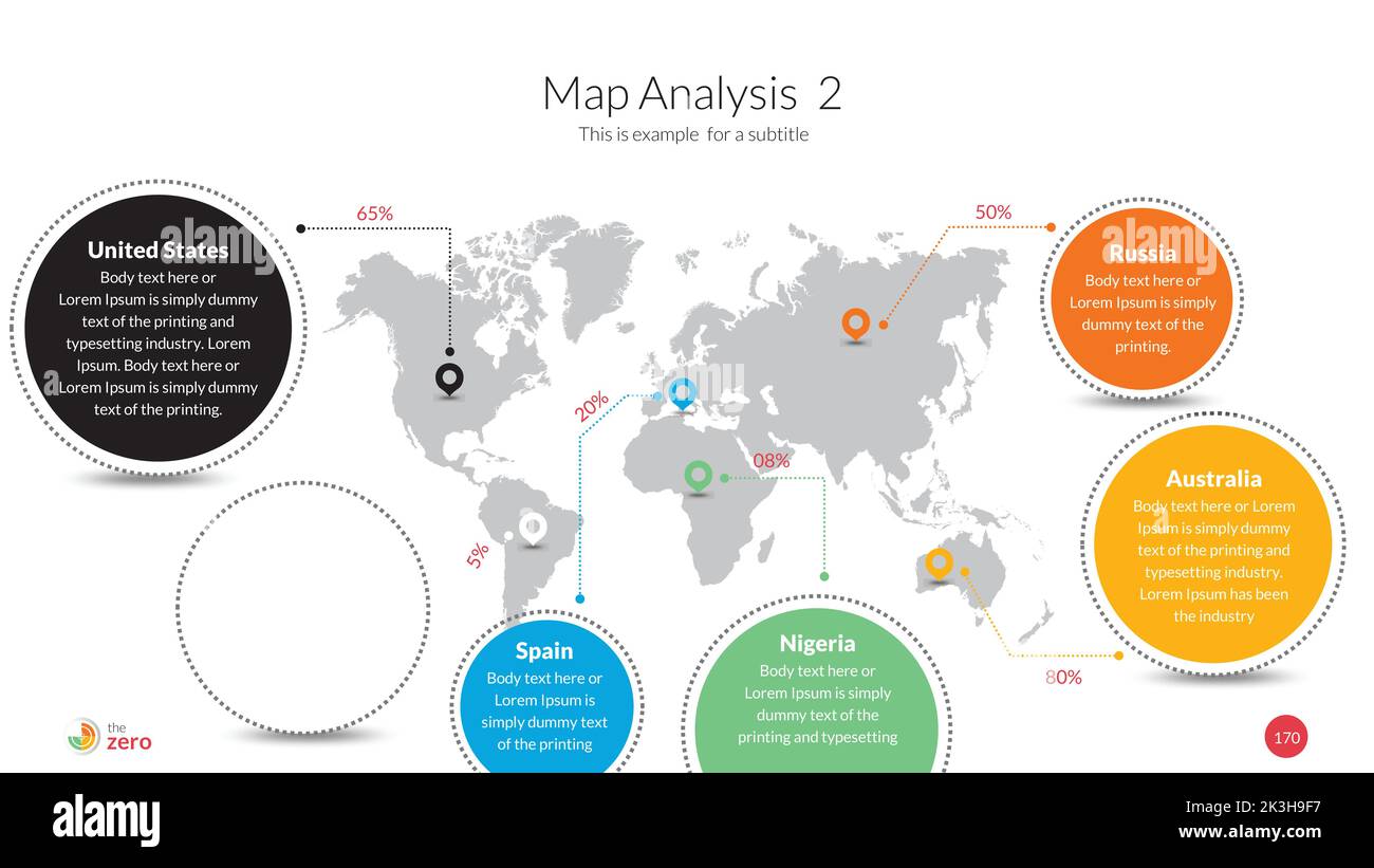 Powerpoint editable world map hi-res stock photography and images - Alamy