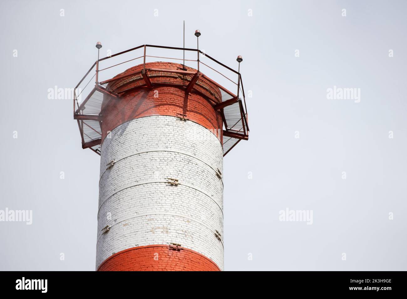 Antique vintage industrial brick pipe. Retro production Stock Photo - Alamy