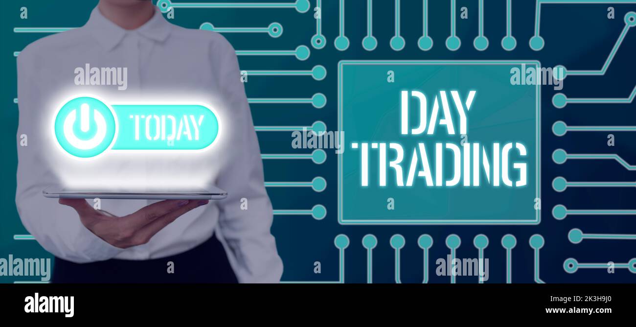 Writing displaying text Day Trading. Business approach securities ...