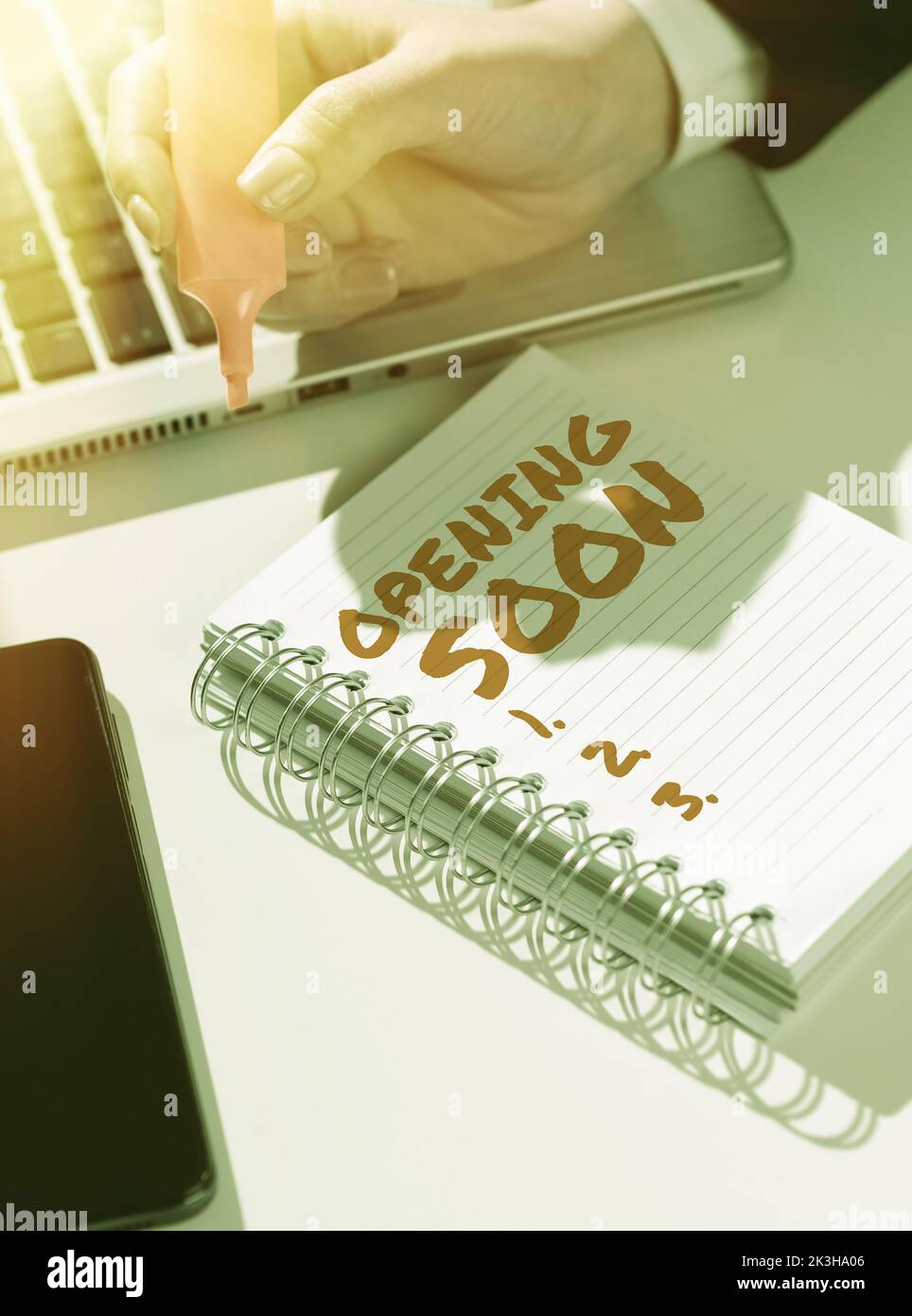 Inspiration showing sign Opening Soon. Business showcase Going to be ...