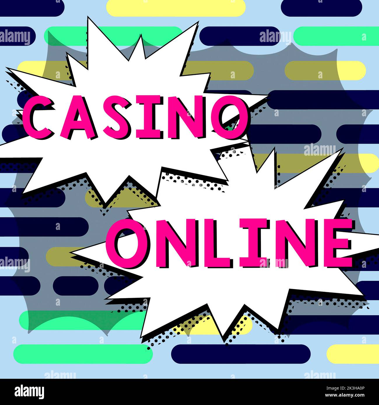 Sign displaying Casino Online, Word Written on Computer Poker Game ...