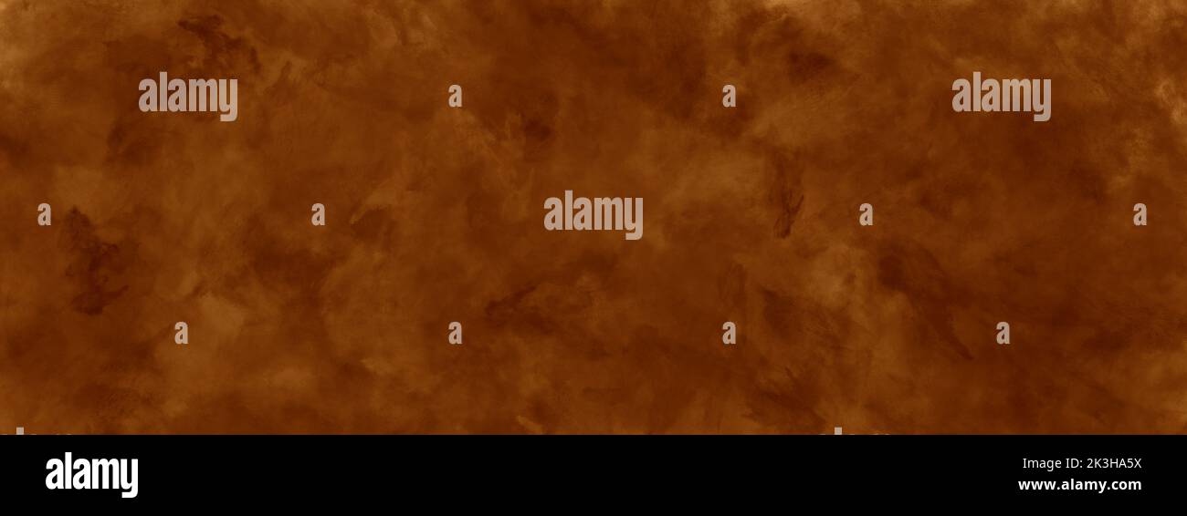Dark rusty red brown color abstract background grunge watercolor paper ...