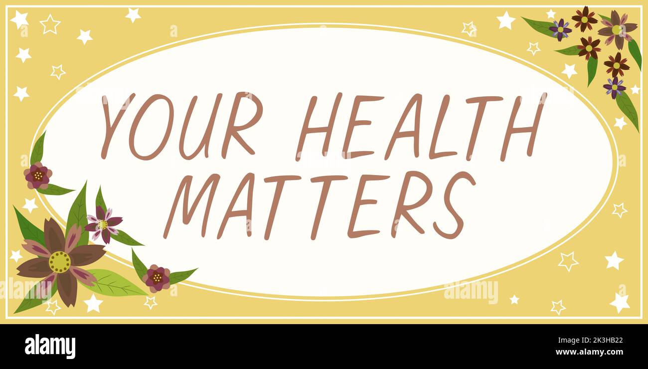 Writing displaying text Your Health Matters. Business idea Physical ... Writing displaying text Your Health Matters. Business idea Physical ...