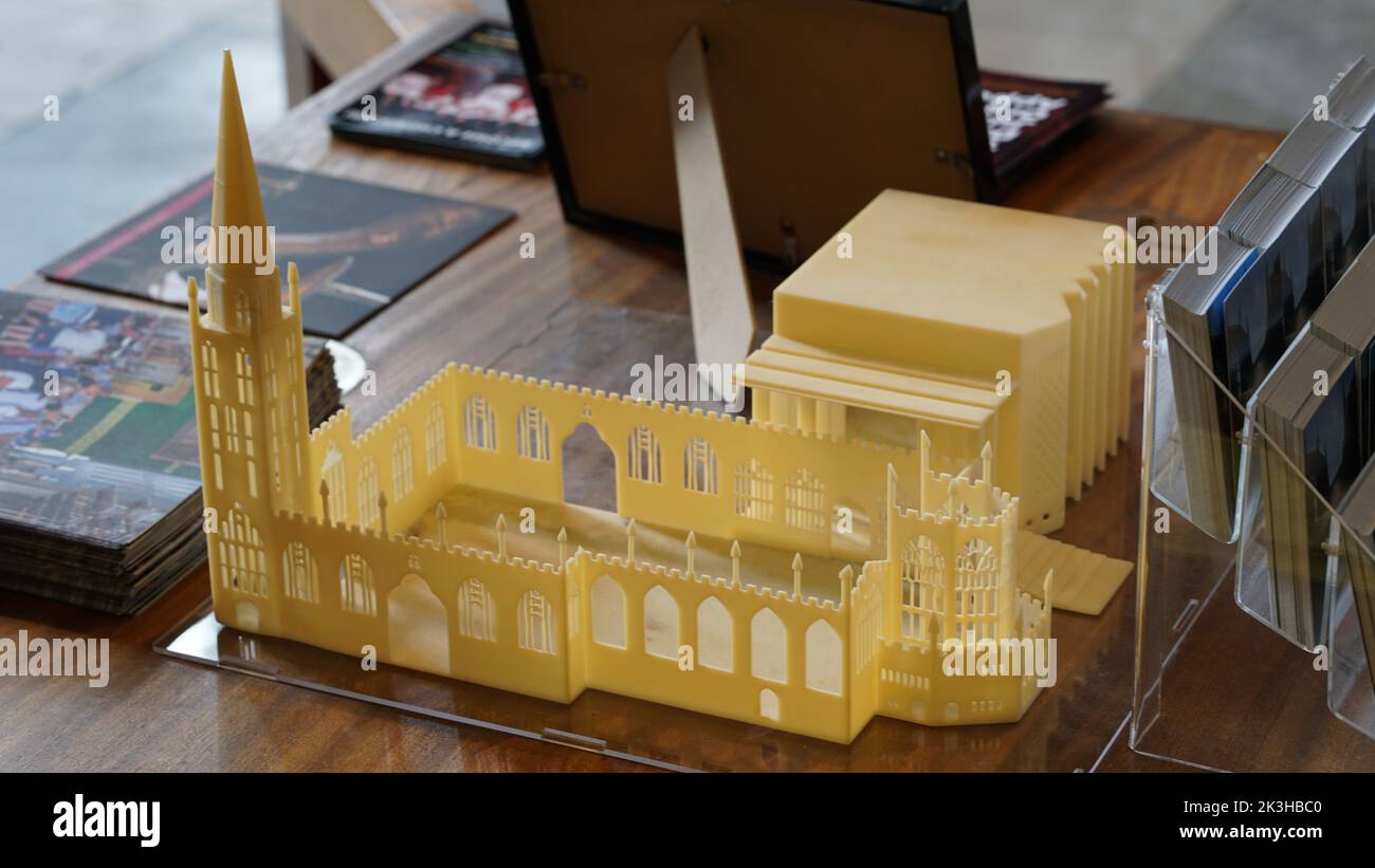 Coventry cathedral model hi-res stock photography and images - Alamy