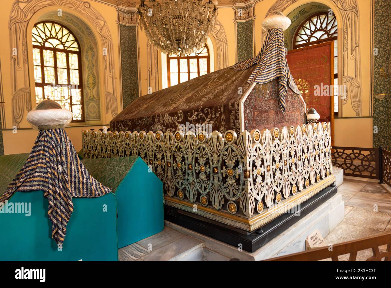 Bursa, Turkey - September 17 2022 : Founder of Ottoman Empire, Osman ...