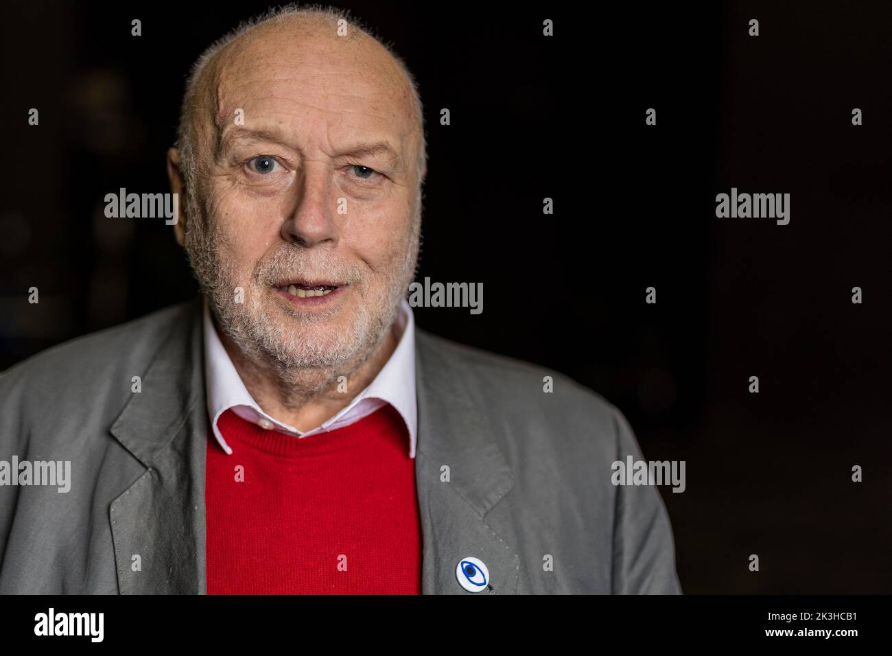 Cottbus, Germany. 26th Sep, 2022. Actor Thomas Thieme stands at the ...