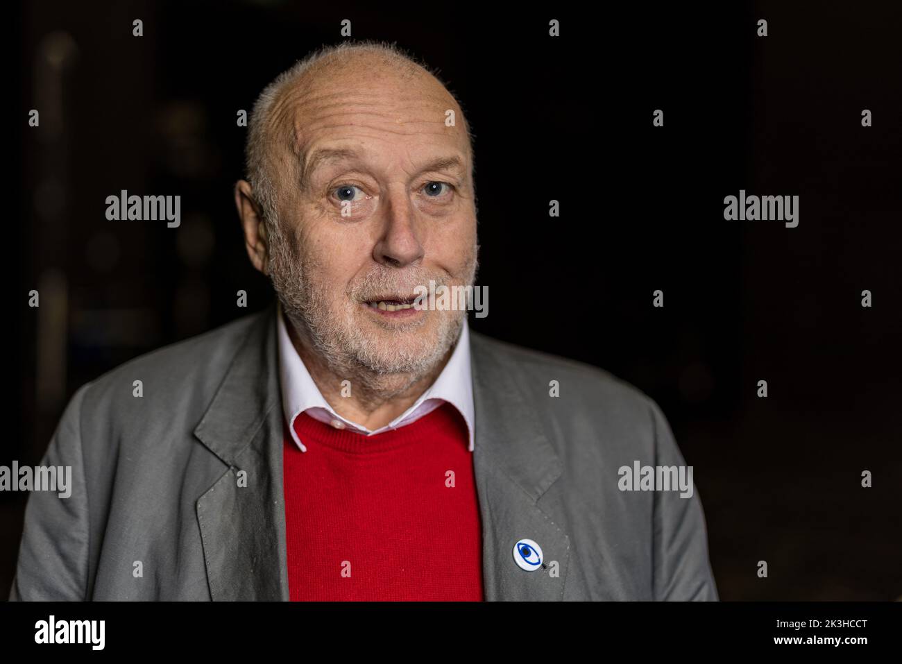 Cottbus, Germany. 26th Sep, 2022. Actor Thomas Thieme stands at the ...