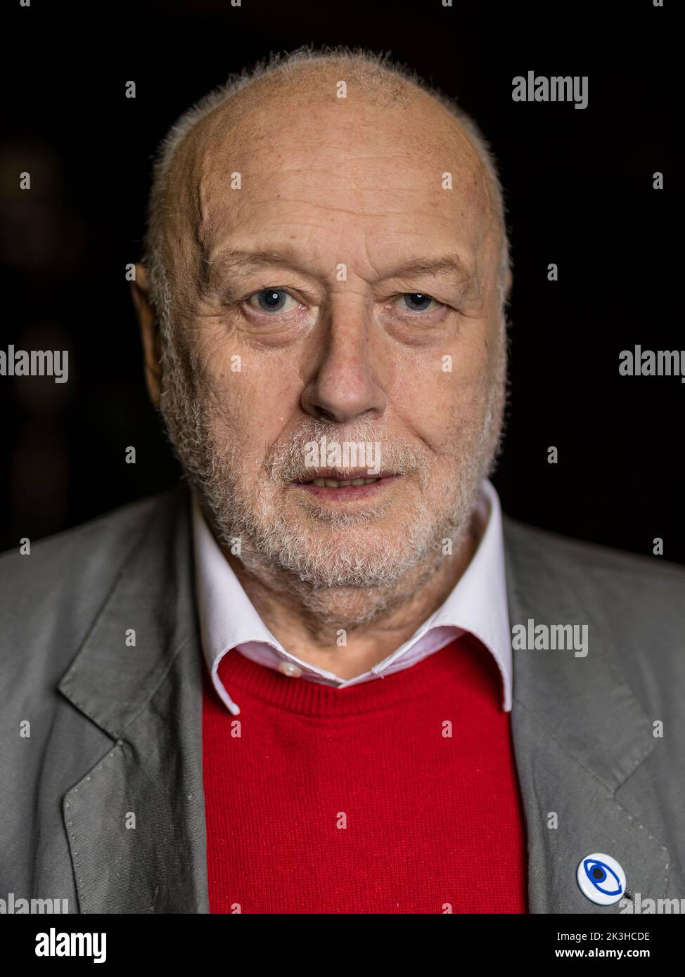 Cottbus, Germany. 26th Sep, 2022. Actor Thomas Thieme stands at the ...