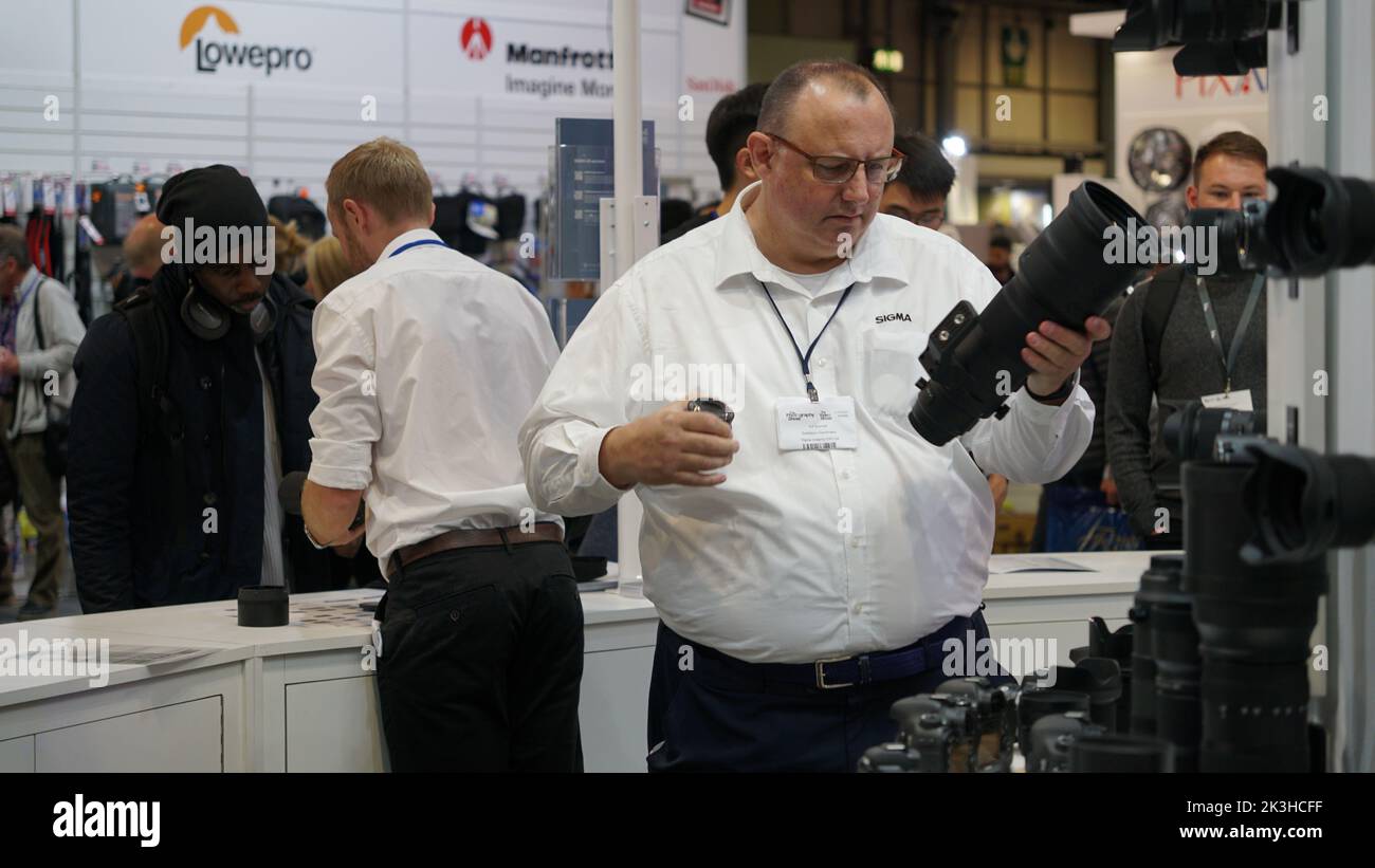 Sigma - The Photography Show, NEC, Birmingham Stock Photo - Alamy