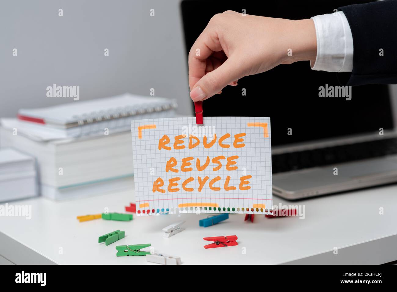 Text caption presenting B2B B2C. Business idea ways can eliminate waste ...