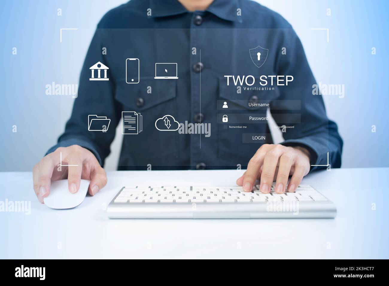 Two step authentication hi-res stock photography and images - Alamy