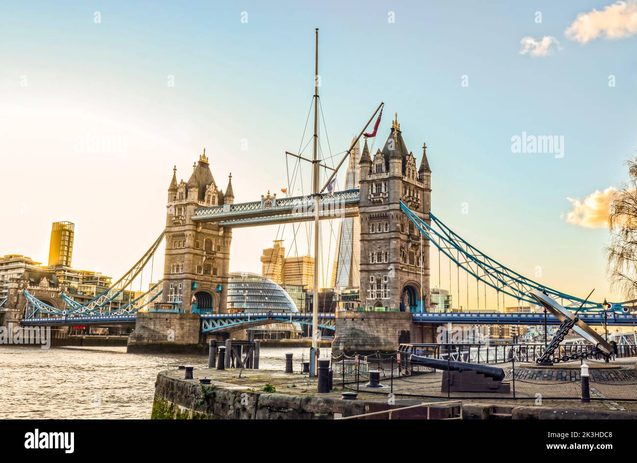 London Tower Bridge is a Grade I listed combined bascule and suspension ...