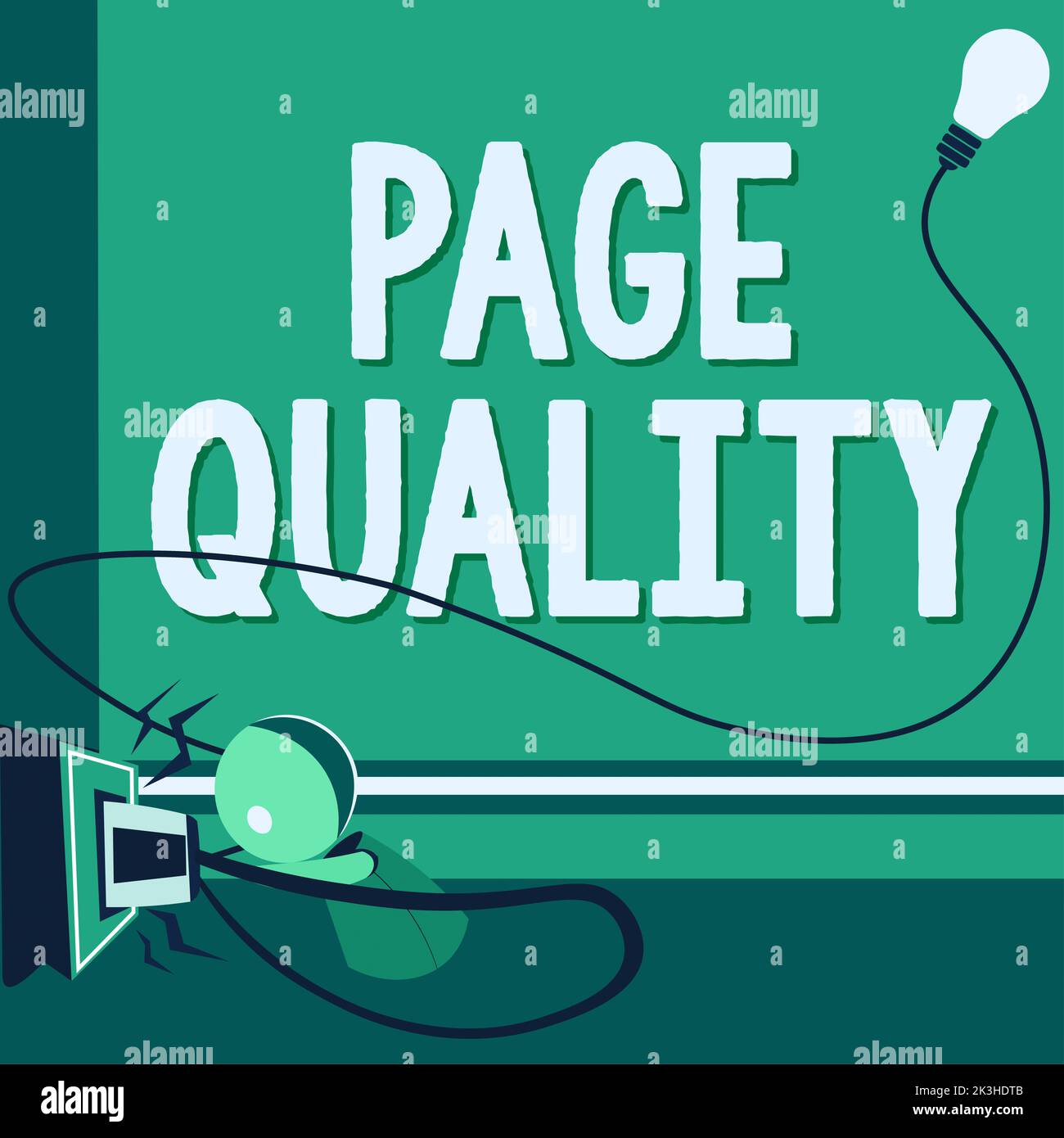 Conceptual caption Page Quality, Word Written on Effectiveness of a ...
