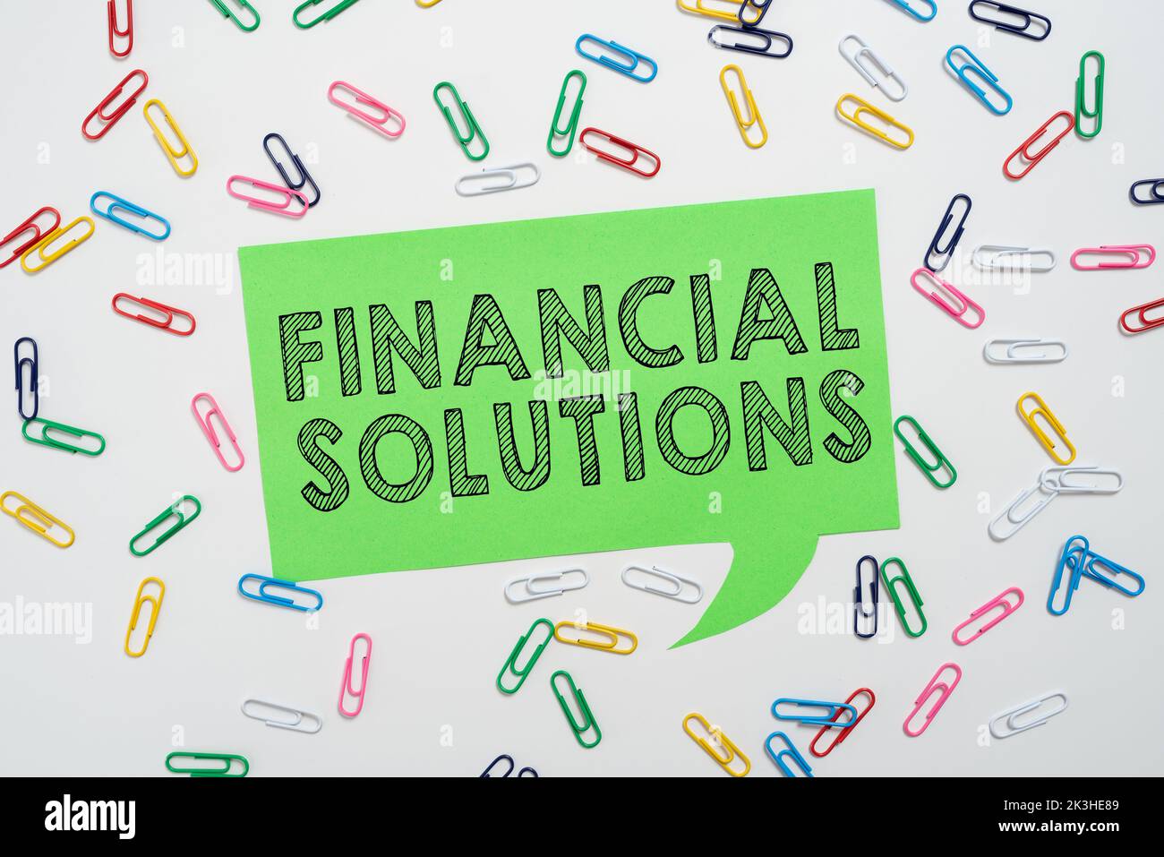 Conceptual caption Financial Solutions, Business overview to Save Money ...