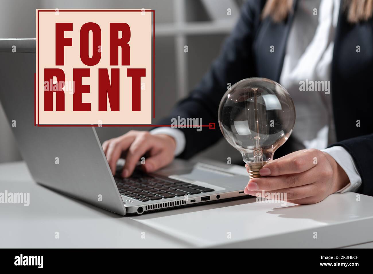 Text caption presenting For Rent. Word Written on when you make ...