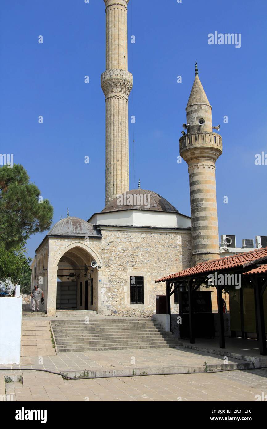 The Companions Kehf Mosque is located next to the cave of the seven ...