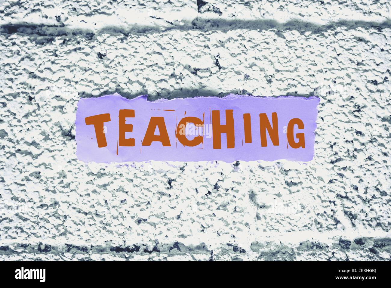 Sign displaying Teaching. Internet Concept Act of giving information ...