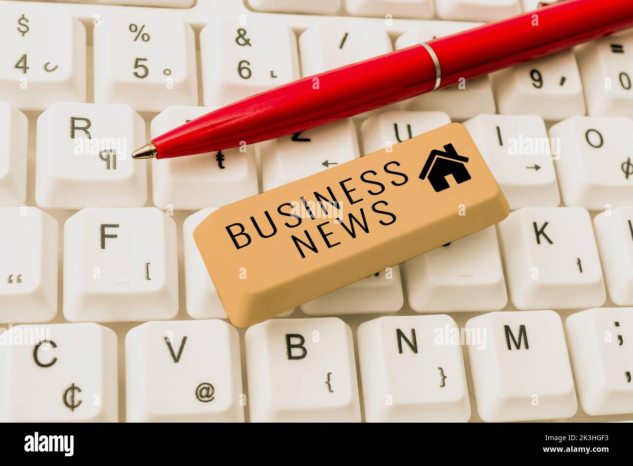 Inspiration showing sign Business News. Internet Concept Commercial ...