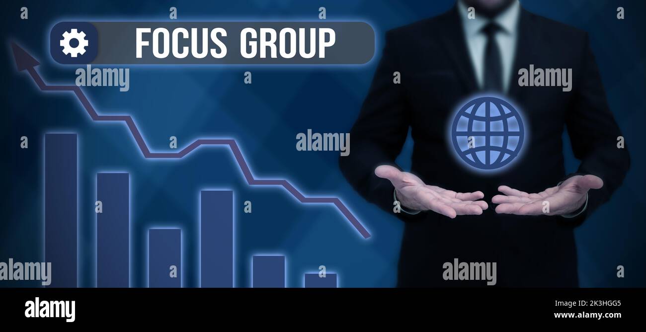 Writing displaying text Focus Group. Word Written on showing assembled ...