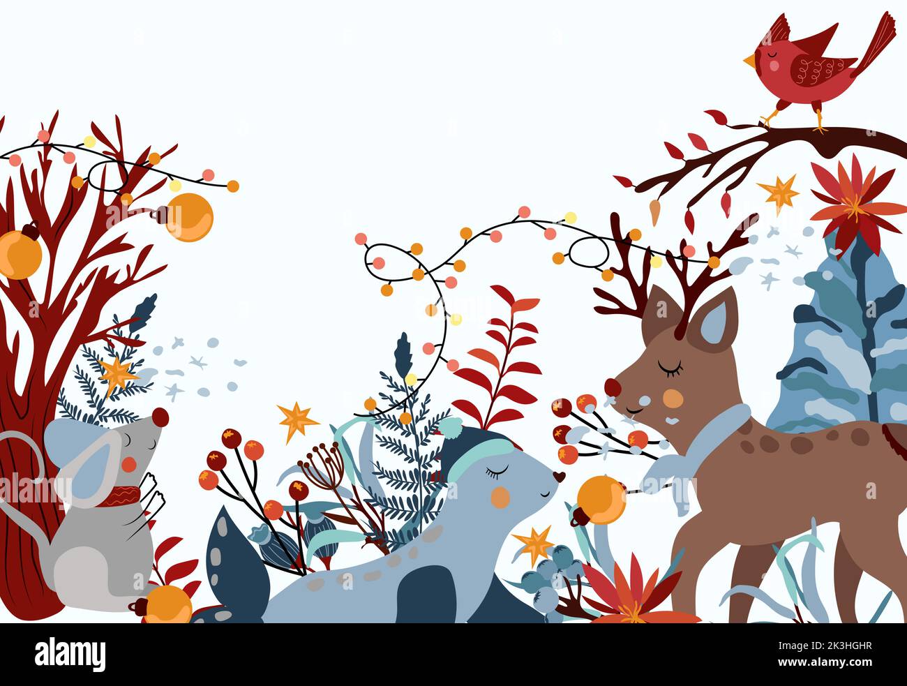 Sitting under snow Stock Vector Images - Alamy