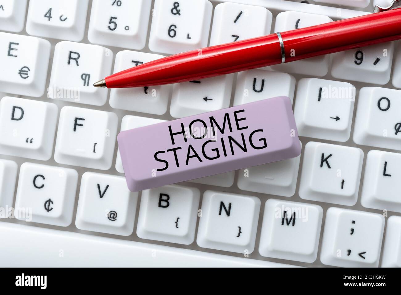 Text sign showing Home Staging. Internet Concept Act of preparing a ...