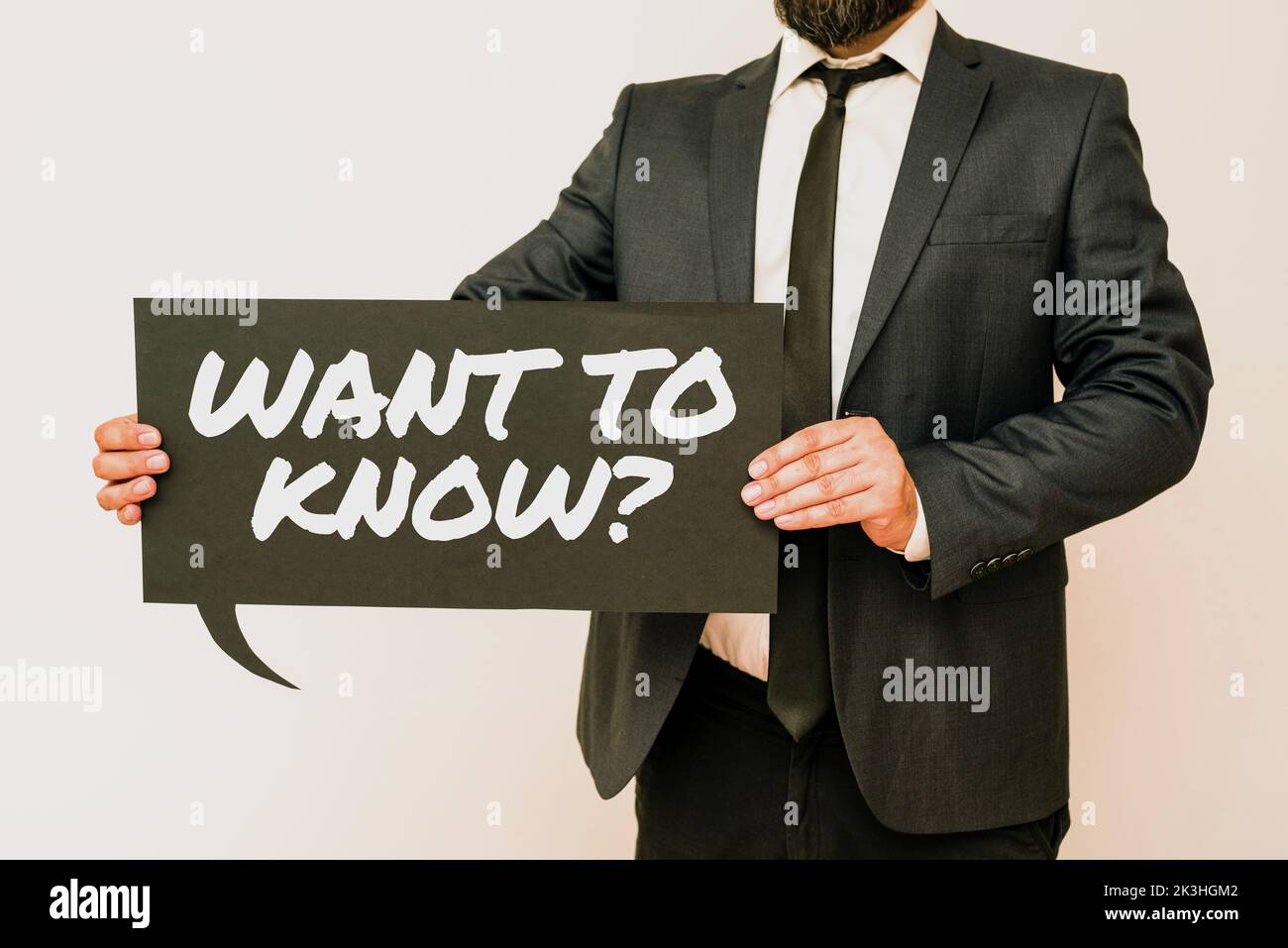 Conceptual caption Want To Know Question. Word Written on Request for ...