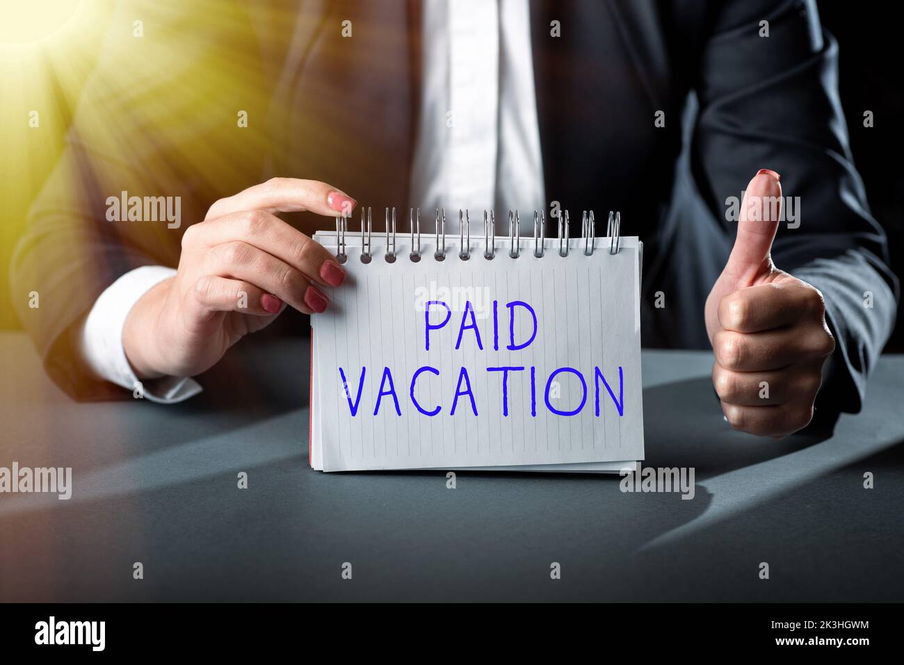 Writing displaying text Paid Vacation. Business approach Stical Weekend ...