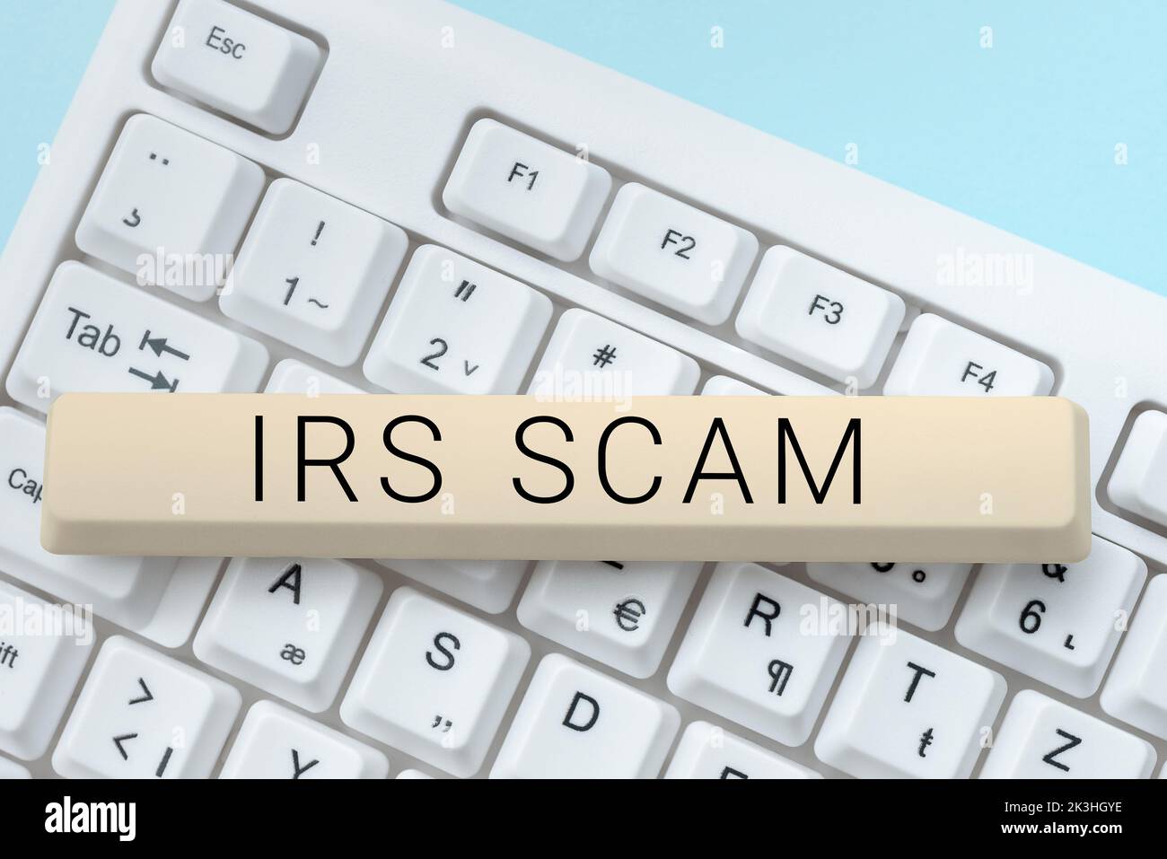 Conceptual display Irs Scam. Word Written on targeted taxpayers by ...