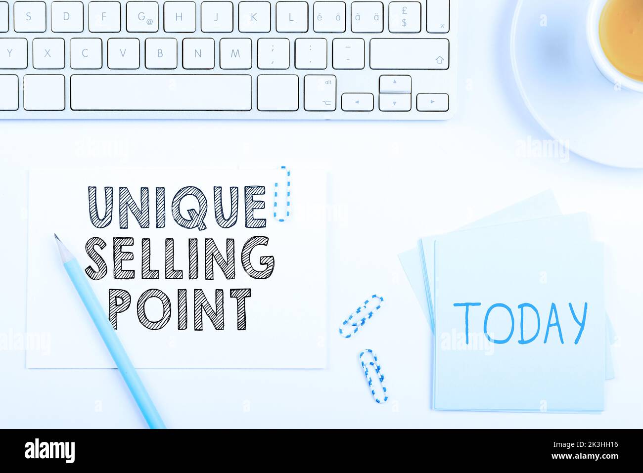 Handwriting text Unique Selling Point. Business showcase Differentiate ...