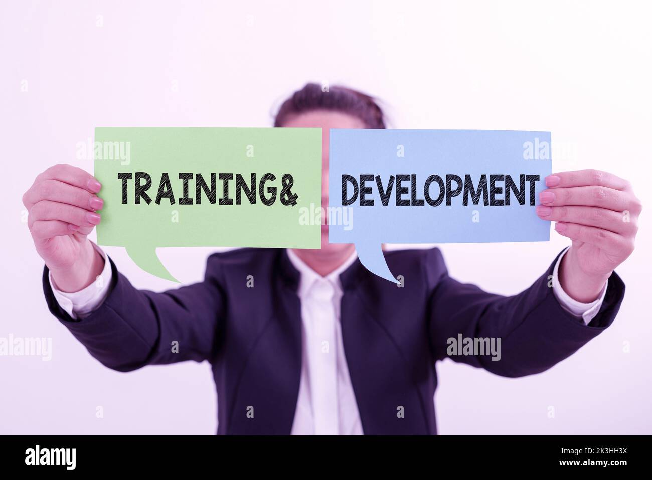 Writing displaying text Traininganddevelopment. Business concept ...