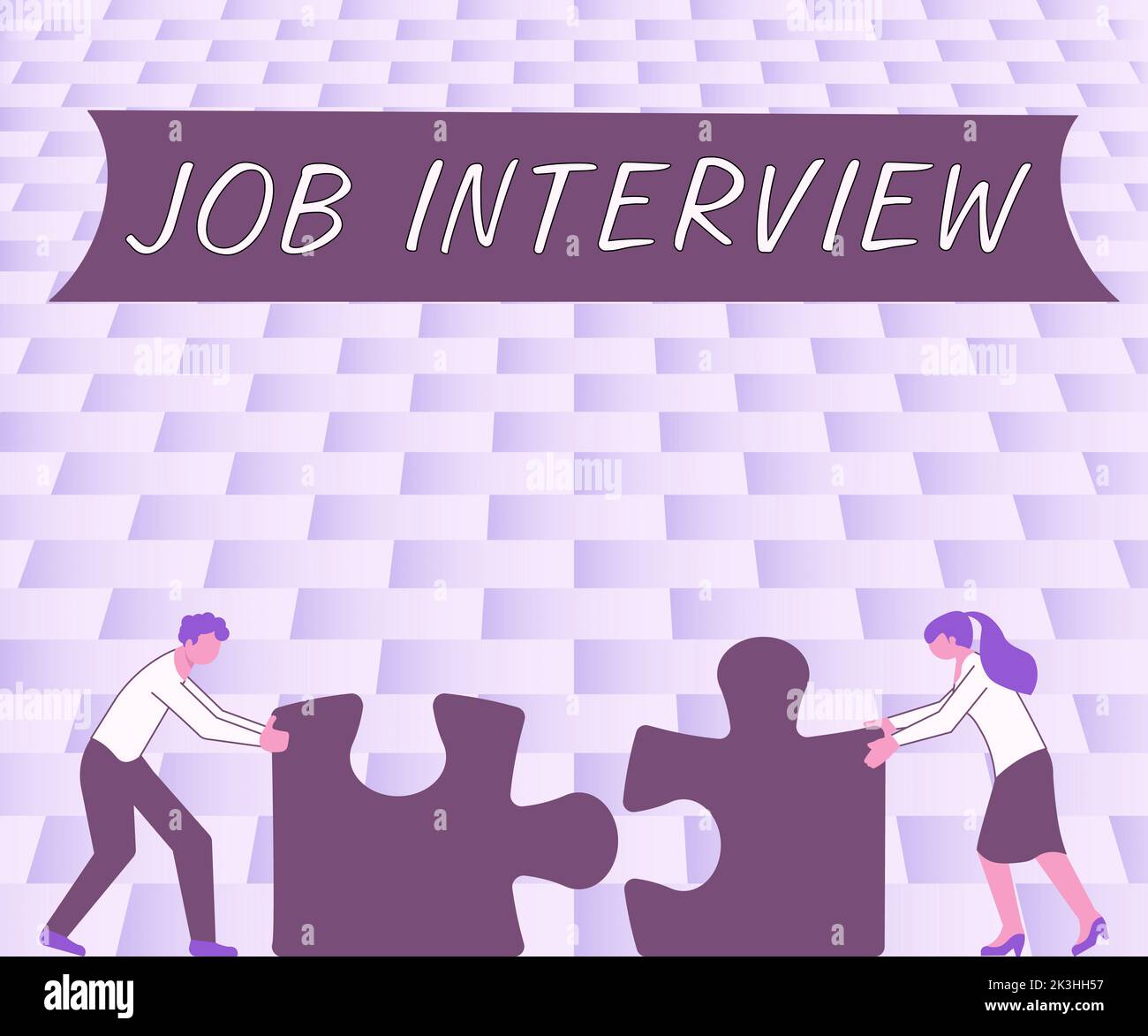 Conceptual display Job Interview. Concept meaning Assessment Questions ...