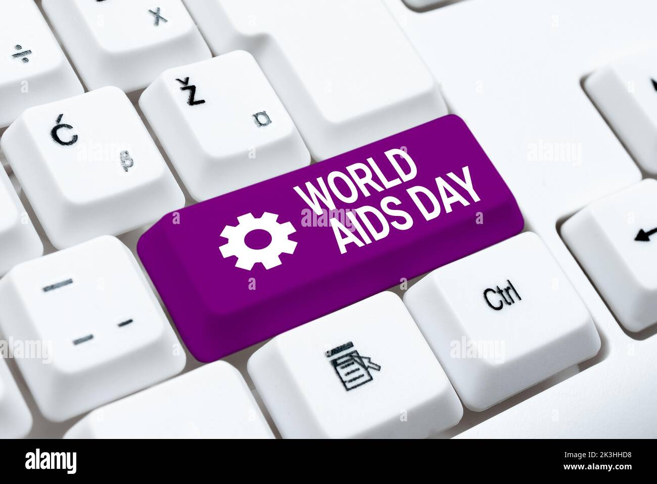 Conceptual caption World Aids Day1st December dedicated to raising ...