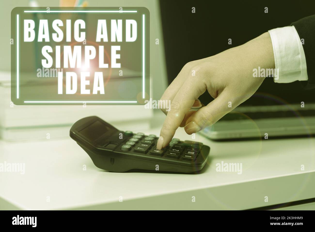 Hand writing sign Basic And Simple Idea. Business approach Plain Mental ...