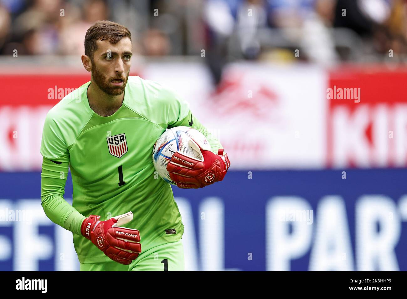 DUSSELDORF - United States men's national team goalkeeper Matt Turner ...