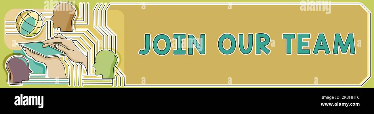 Inspiration showing sign Join Our Team. Word Written on Allied ...