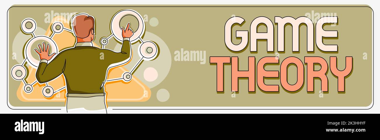 Inspiration showing sign Game Theory. Conceptual photo branch of ...