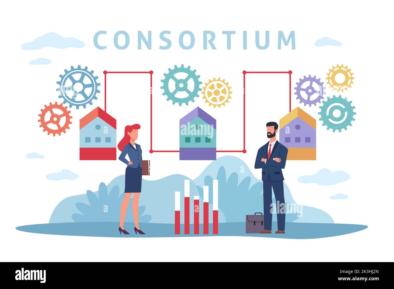 Consortium structure hi-res stock photography and images - Alamy