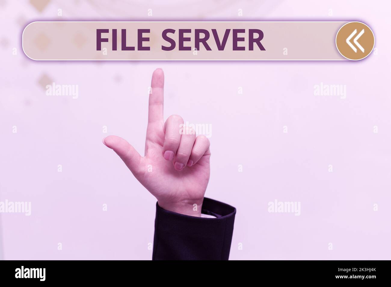 Text caption presenting File Server. Business approach device which ... Text caption presenting File Server. Business approach device which ...