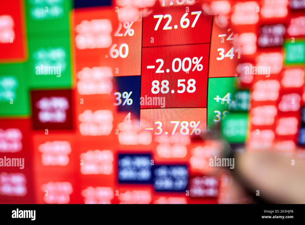 Heatmap risk map hi-res stock photography and images - Alamy